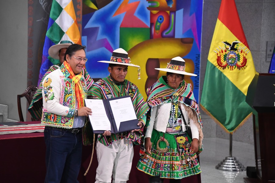 Arce promulga ley que declara patrimonio a la danza Tapa Cayu Chiwu ...